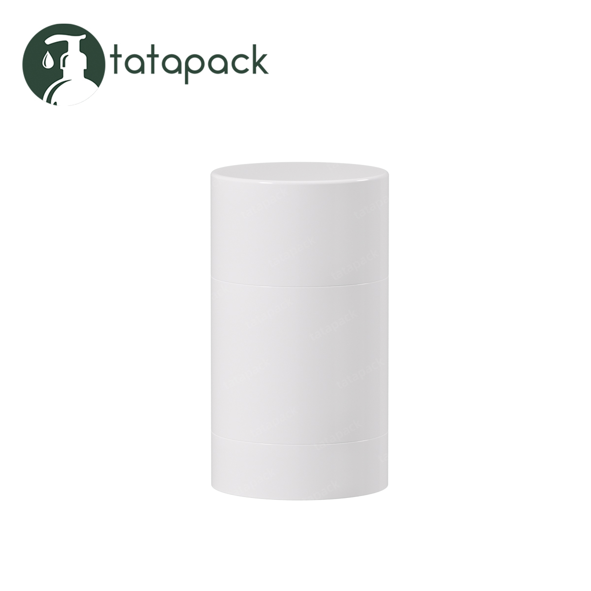 50ML Empty Plastic 50g Round Deodorant Stick Container Recyclable ...
